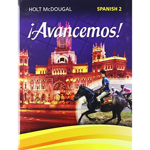 Avancemos! Text Book 2 - Chapter One Bookstore